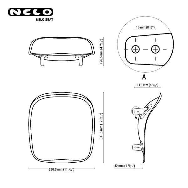 Nelo High Back Seat – Pro Kayaks